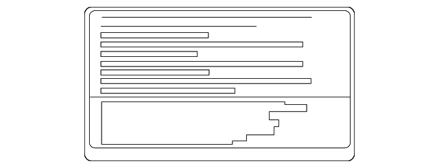 89356-47020 - Label - 2016-2022 Toyota | OEM Genuine Toyota Parts