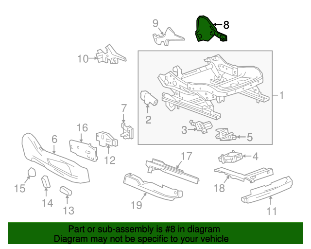 2020-2022 Cadillac Inner Finish Panel 84458587 | GMPartsDirect.com