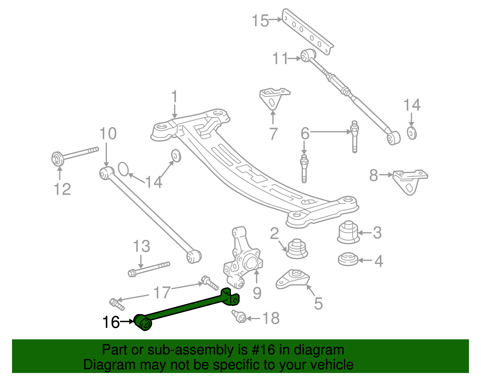 1992-2001 Lexus ES300 Strut Rod 48780-33010 | OEM Parts Online