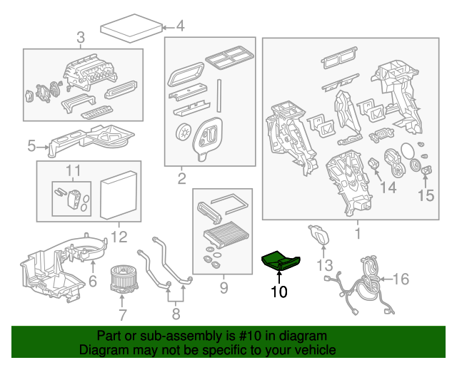 2020 Buick Envision Air Distribution Duct 84126695 | GMPartsDirect.com