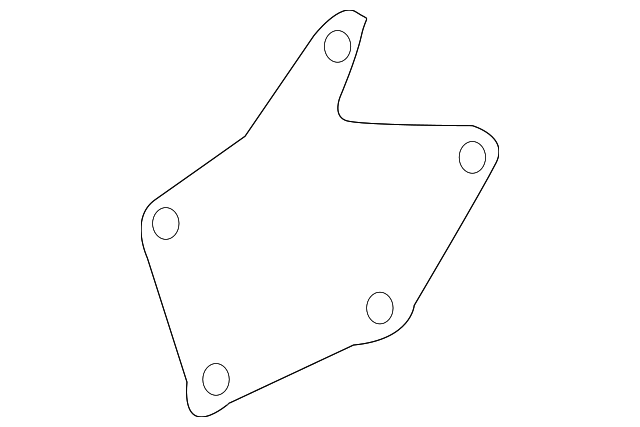 2005-2023 Toyota Tacoma Fender Apron Seal (Front, Upper) 53735-04060 ...