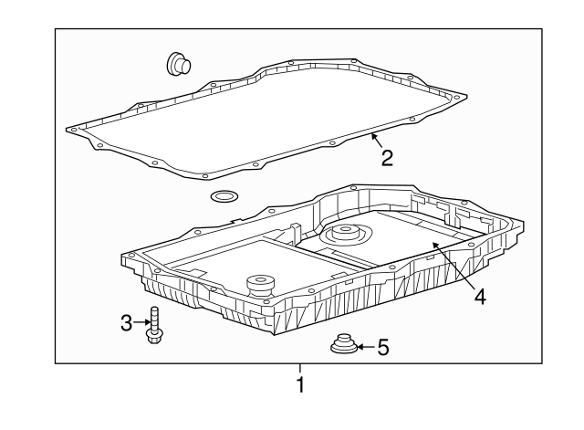 Pan-Transmission Oil 68408606AA | My Mopar Parts