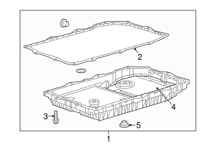 Pan-Transmission Oil 68408606AA | My Mopar Parts