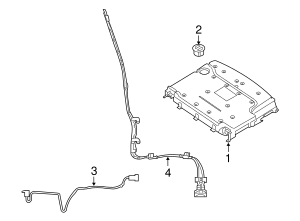 2010-2012 Ford Wire Harness AM6Z-14289-A | TascaParts.com