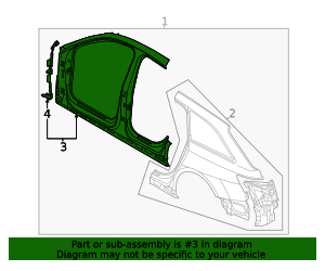 Audi OEM Uniside Assembly Part# 4K9-810-075 | OEM Vehicle Parts