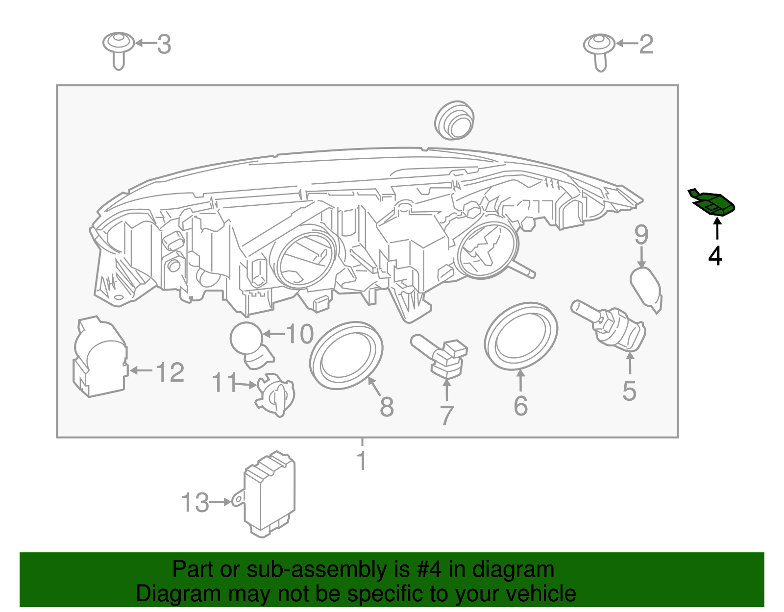 2014-2018 Ford Transit Connect Bracket - Driver's Side (LH) DT1Z-13A005 ...