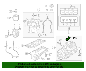 53022142AB - OEM PCV Valve Grommet For 2009-2023 Mopar | OEM MOPAR ...