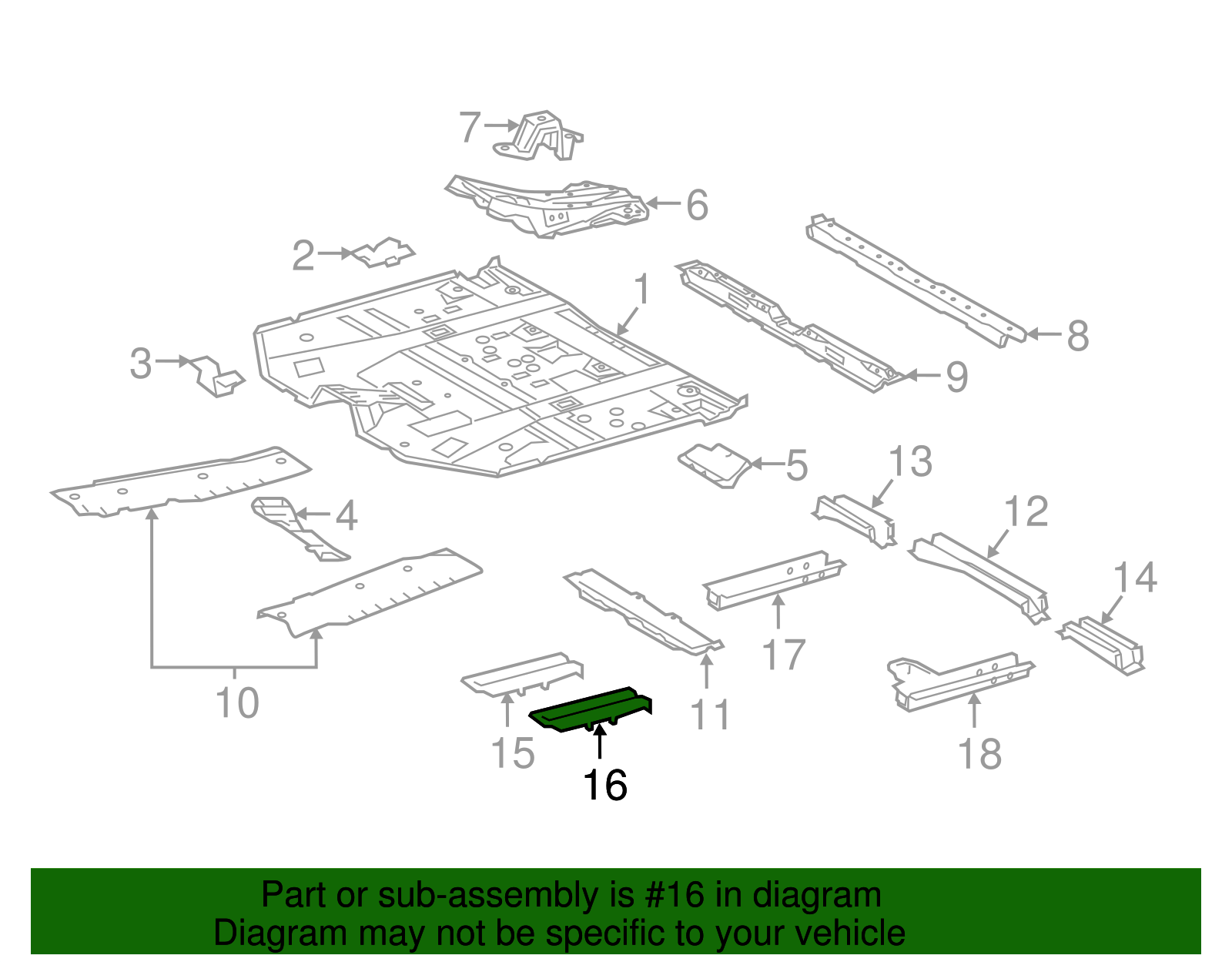 58118-0E010 - High-Quality Side Reinforced for 2004-2022 Lexus ...