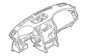 2017-2020 Nissan Armada Instrument Panel 68200-6JD0A | TascaParts.com
