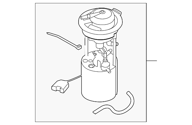 2009-2012 Audi Q5 Fuel Pump Assembly 8R0-919-051-N-001 | Audi USA Parts