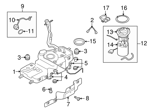 Fuel System Components for 2014 Audi SQ5 | Audi USA Parts