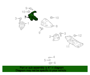 21825-J5400 - Side Mount Bracket 2018-2021 Kia Stinger | Kia.Parts Store