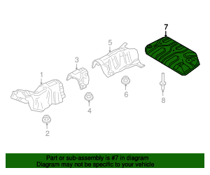DB3B-56-451A - Muffler Shield - 2016-2021 Mazda CX-3 | Mazda Swag