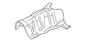 2016-2021 Mazda CX-3 Rear Shield DB3B-56-444A | RealMazdaParts.com