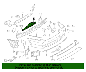 Genuine BMW 51-12-7-285-563 | Lower Reinforced | FREE Shipping on Most ...
