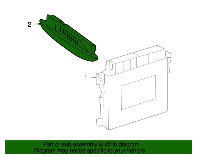 001-542-47-23-64 - Warning Buzzer 2005-2018 Mercedes-Benz | Mercedes ...