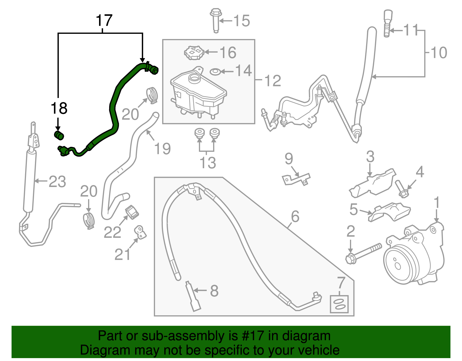 LR087072 - Inlet Hose - 2019 2020 Land Rover Range Rover Sport | Land ...