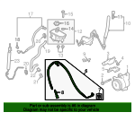 2013-2022 Land Rover Pressure Hose LR056319 | JaguarParts.com