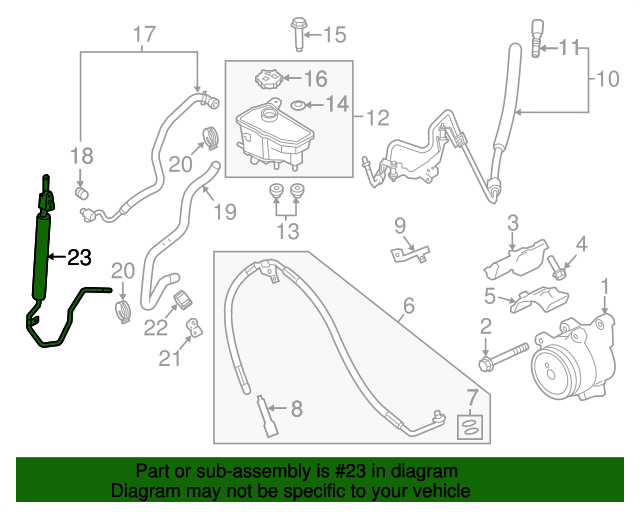 Genuine OEM Cooler Part# LR086470 Fits 2019-2021 Land Rover Range Rover ...