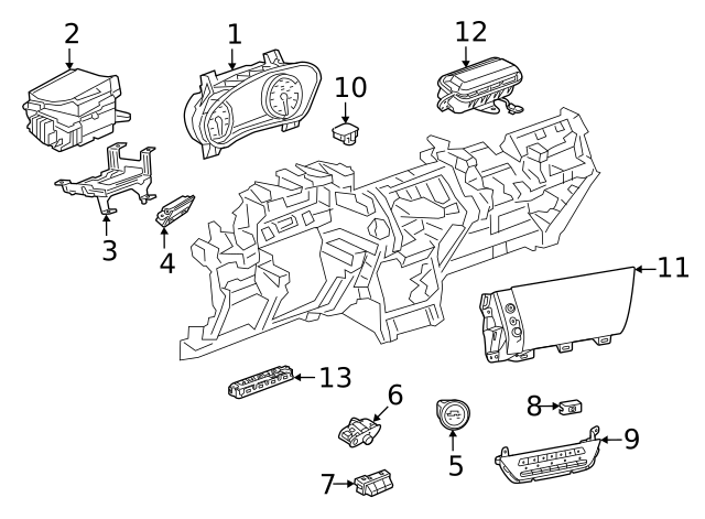 2021-2022 Buick Envision F Display 84995009 | GMPartsDirect.com