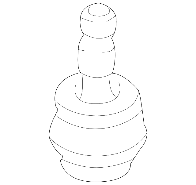 Genuine OEM Ball Joint Part# 54530-2B000 Fits 2001-2012 Hyundai Santa ...