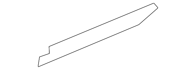 64612-SJC-A00ZZ - Rail L Rear Roof Side - 2006-2014 Honda Ridgeline ...