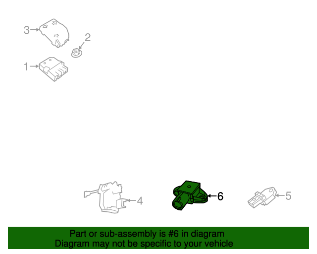 2013-2023 Ram Sensor 56038946AB | TascaParts.com