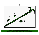 87752-S9000 - Rocker Molding 2020-2022 Kia Telluride | Kia.Parts Store