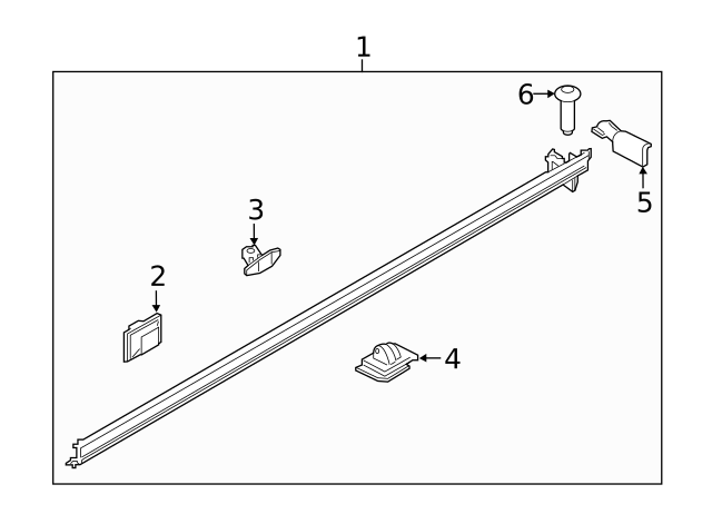 87752-S9000 - Rocker Molding 2020-2022 Kia Telluride | Kia.Parts Store