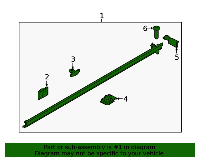 87752-S9000 - Rocker Molding 2020-2022 Kia Telluride | Kia.Parts Store
