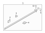 87752-S9000 - Rocker Molding 2020-2022 Kia Telluride | Kia.Parts Store