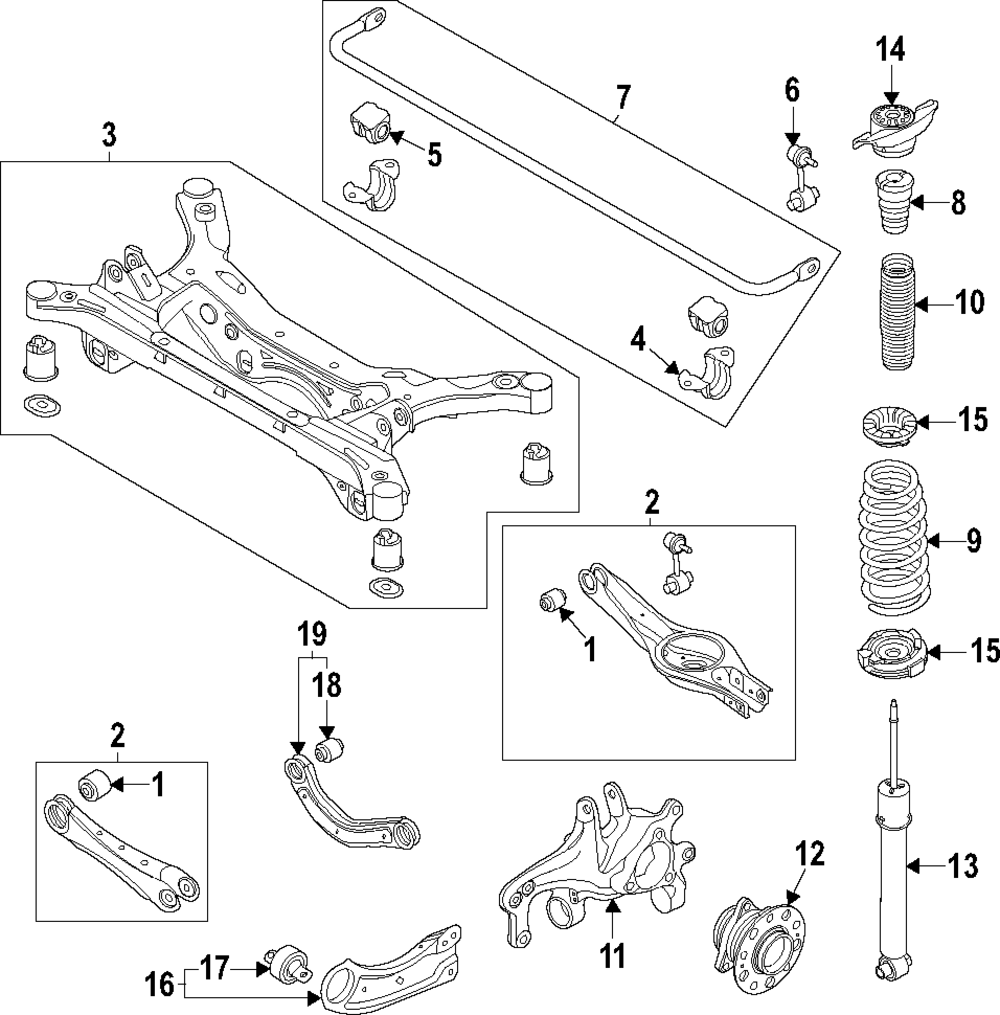 52710-AAAA0 - Suspension Knuckle 2021-2025 Hyundai Elantra | Hyundai ...
