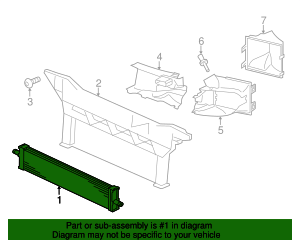 2010-2016 Porsche Panamera Radiator 970-106-131-03 | Sunset Porsche Parts