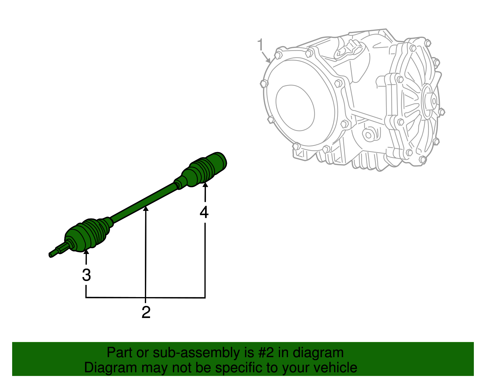 22873444 - OEM GM SHAFT GMPartsCenter.net | GM Parts Center