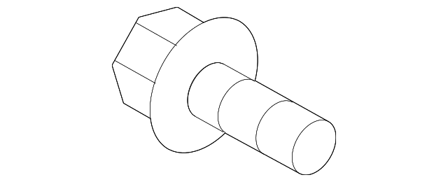 Hyundai - 23127-04002 - Crankshaft Pulley Bolt - 2017-2023 Hyundai ...