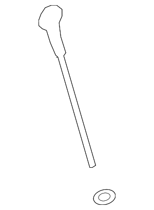Genuine Dipstick for 2017-2024 Hyundai | Part# 26611-03HA0 | Hyundai ...