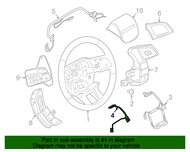 2012-2013 Land Rover Range Rover Evoque Wire LR041687 | OEM Parts Online