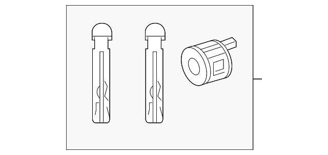 2005-2012 Toyota Avalon Lock Cylinder Assembly 69056-AC010 | OEM Parts ...