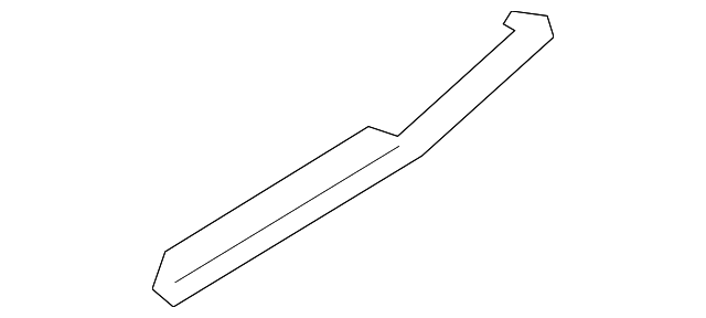 2019-2020 Porsche Cayenne Lower Molding 9Y0-807-650-B-OK1 | Porsche Marin