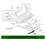 2019-2024 Porsche Cayenne Lower Molding 9Y0-807-649-B-OK1 | Sunset ...