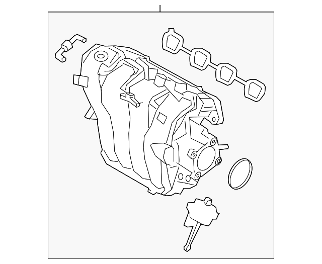 2018-2019 Kia Rio Intake Manifold 28310 2B671 | QuirkParts