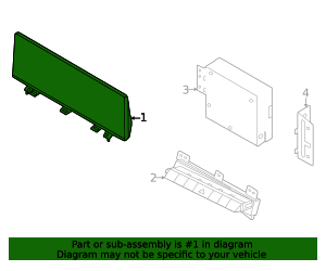2022-2024 Genesis Monitor Assembly Front Avn 96525-AR000-4X | OEM Parts ...