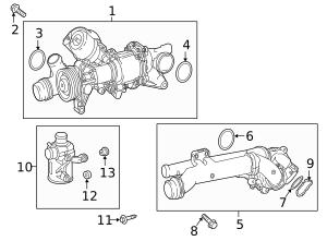 274-200-31-00 - Thermostat Mercedes-Benz USA Parts