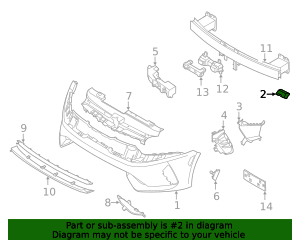 86551-L3000 - Side Bracket 2021-2024 Kia K5 | Kia.Parts Store