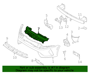 86390-L3000 - Upper Cover 2021-2024 Kia K5 | Kia.Parts Store