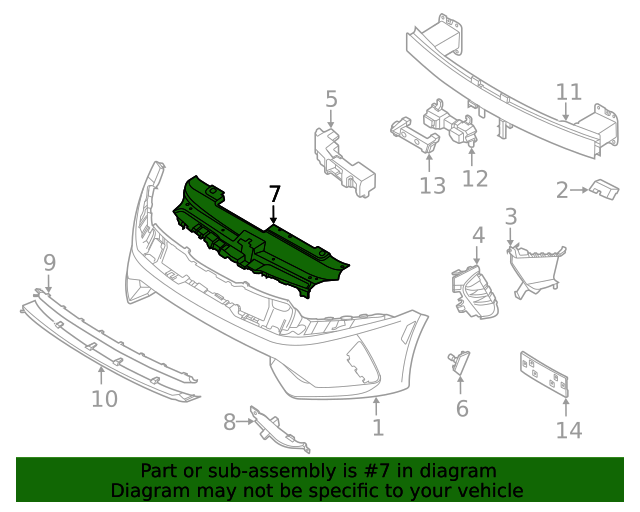 86390-L3000 - Upper Cover 2021-2023 Kia K5 | Kia.Parts Store