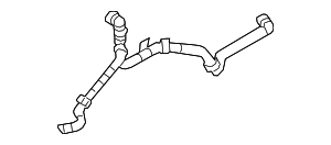 2018-2020 Jaguar Inlet Hose T2H20164 | JaguarParts.com