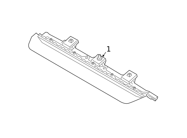 92700-G9100 - High Mount Lamp 2022-2024 Genesis G70 | AutoNation Parts