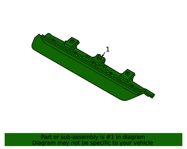 92700-G9100 - High Mount Lamp 2022-2024 Genesis G70 | AutoNation Parts