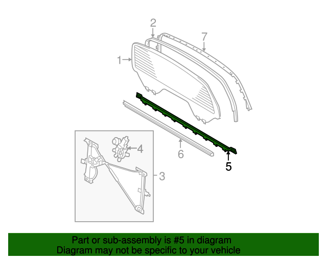2007-2021 Toyota Tundra Outer Weather-Strip 68290-0C030 | OEM Parts Online